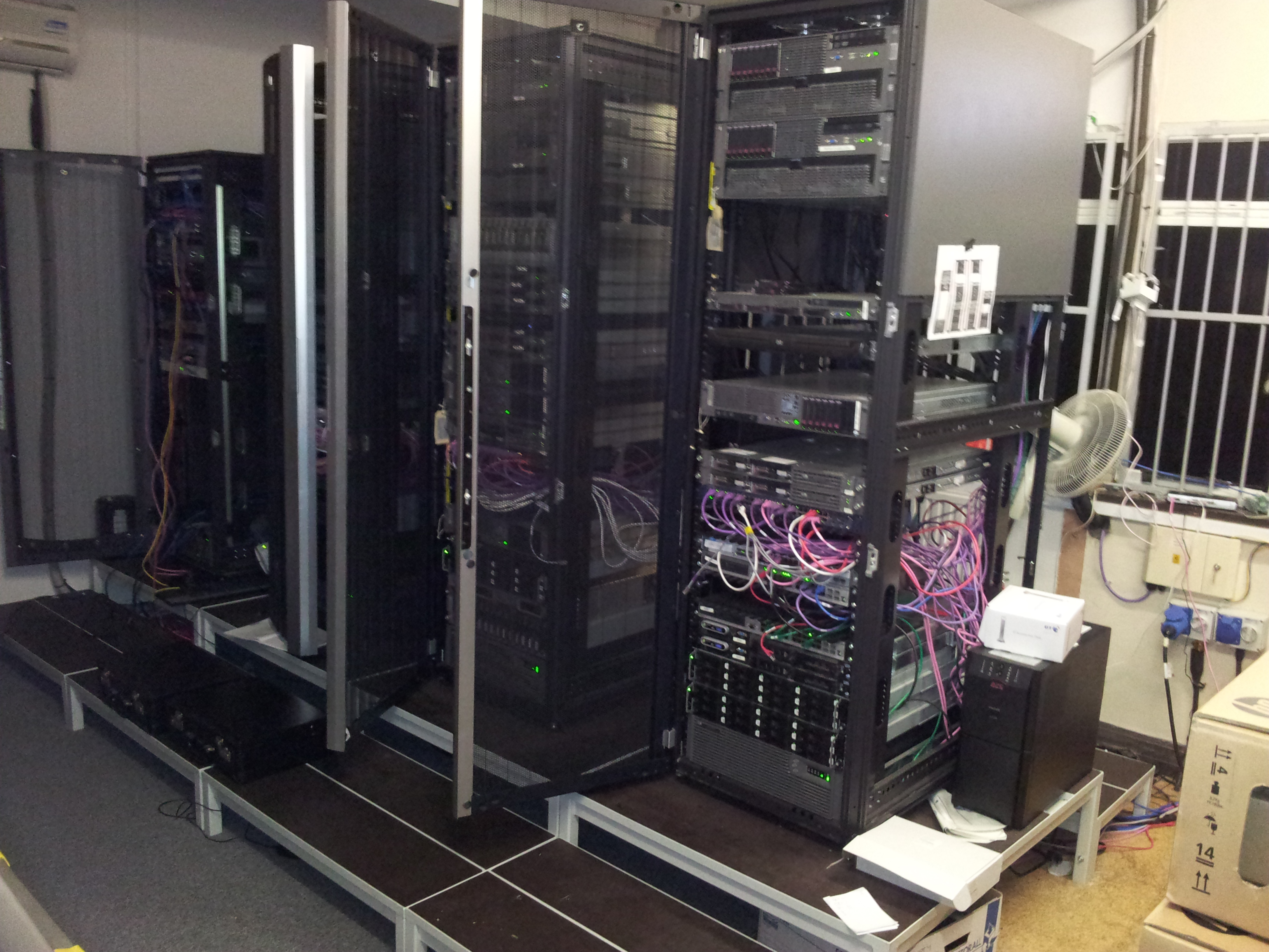 Custom Server Rack Stand - Martin Langmaid