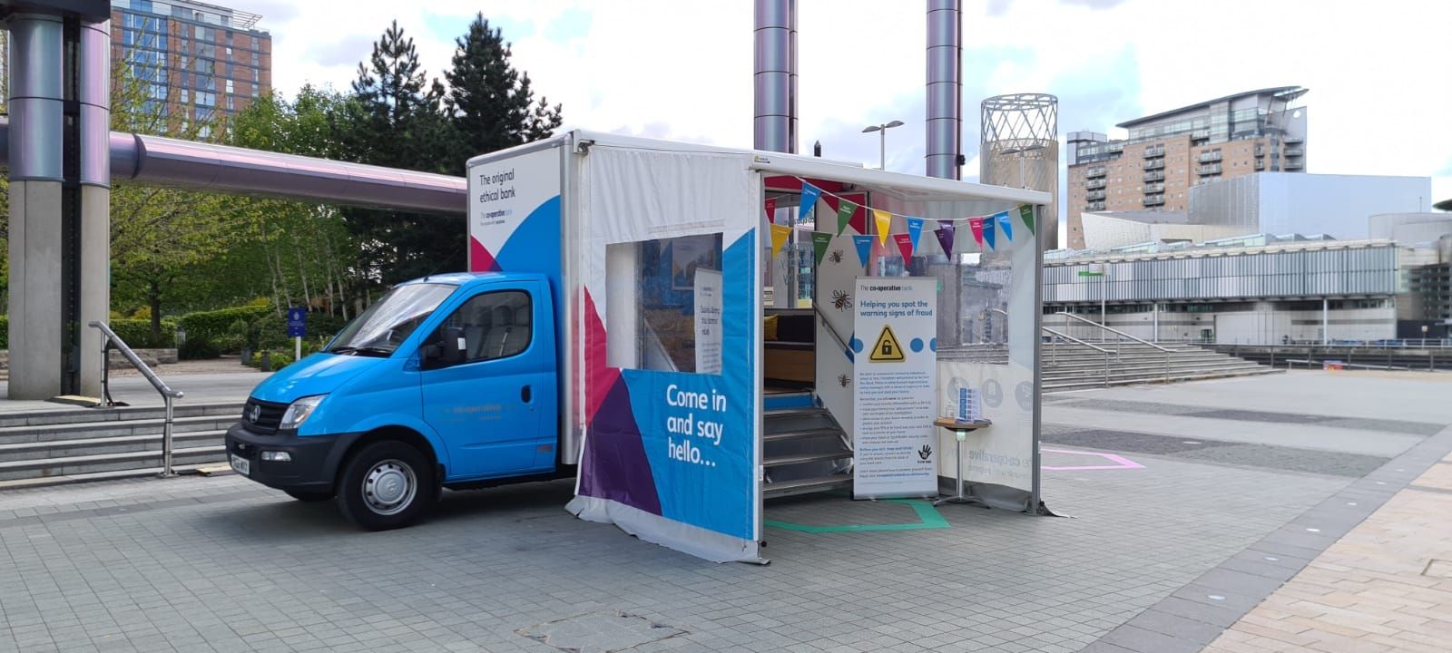 Reliable Pop Up Mobile Banking – Martin Langmaid – SDWAN Architect